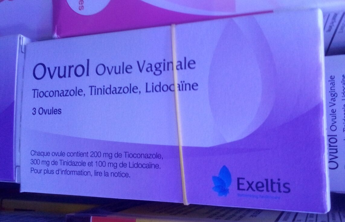 Ovurol Vaginal Ovule by 3 Ovules | Tioconazole + Tinidazole + Lidocaine ...