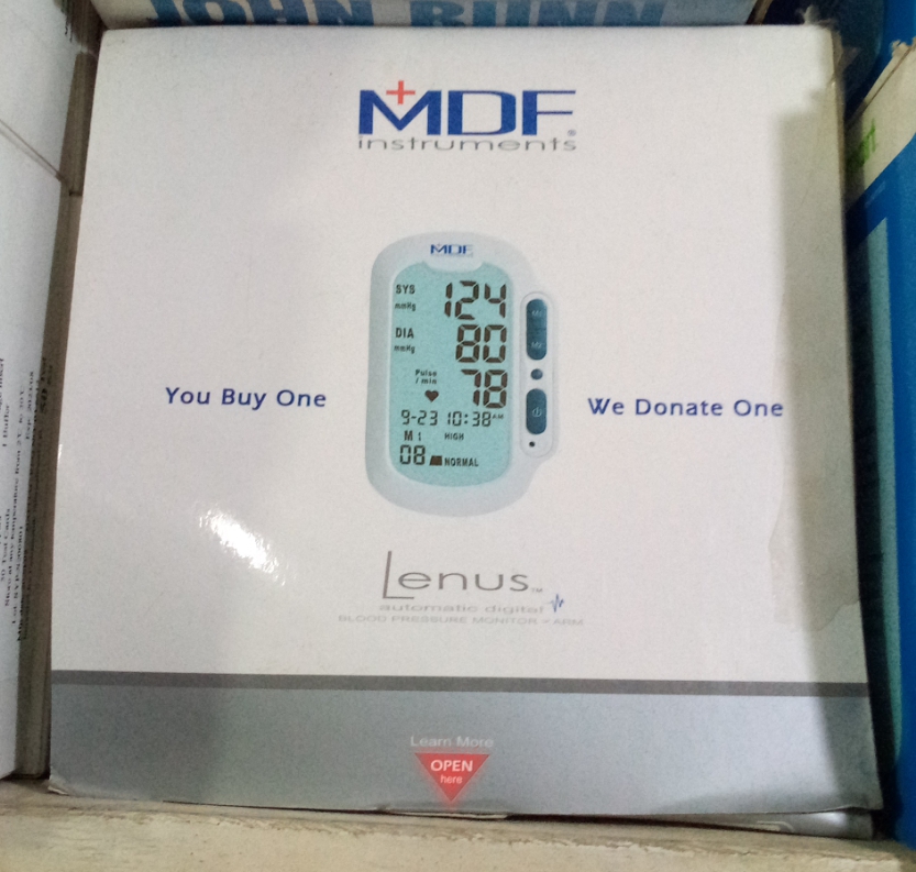 MDF Instruments Digital blood pressure monitor – Lenus Wrist – CVentures